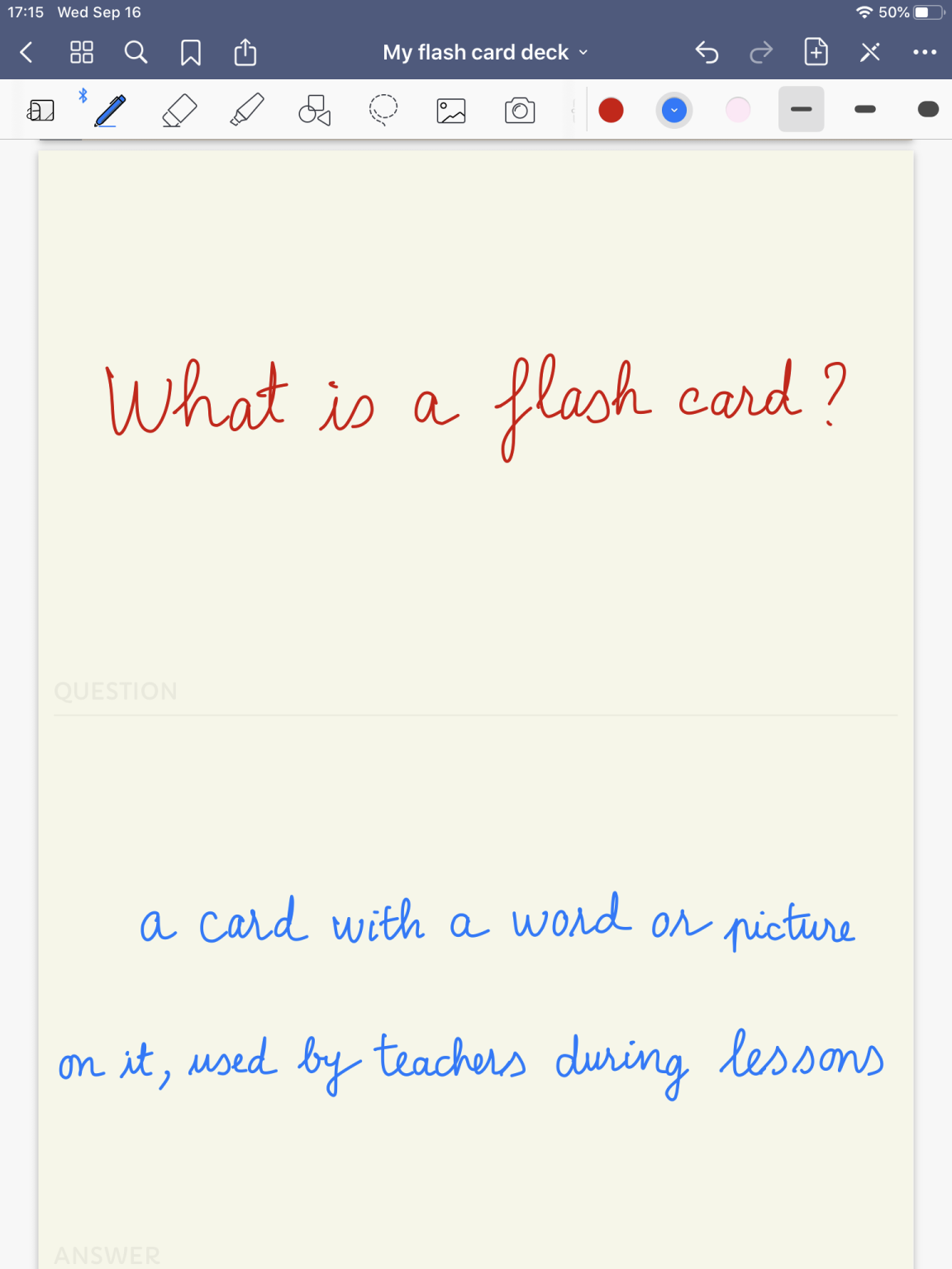 How To Make Flashcards On GoodNotes TinyDocs